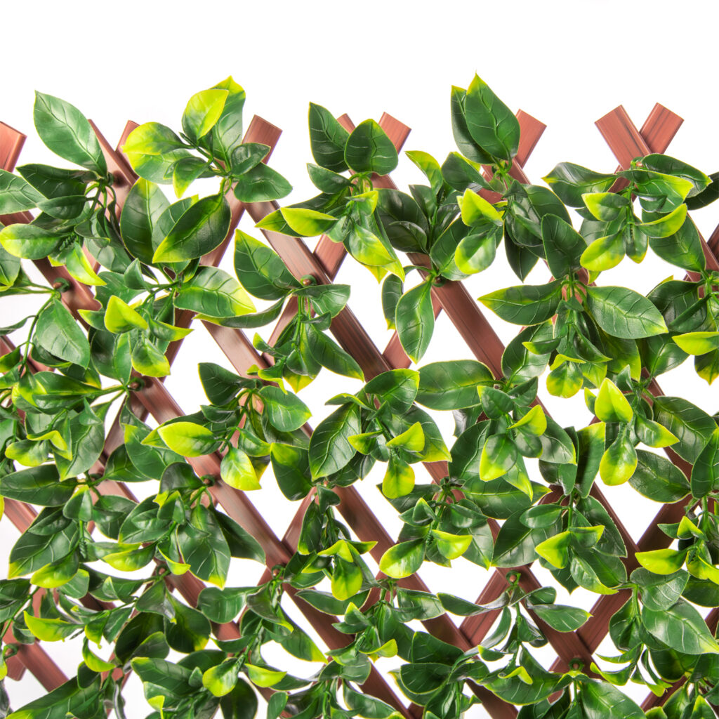 PVC Expandable Trellis 36"X72" Gardenia Leaves